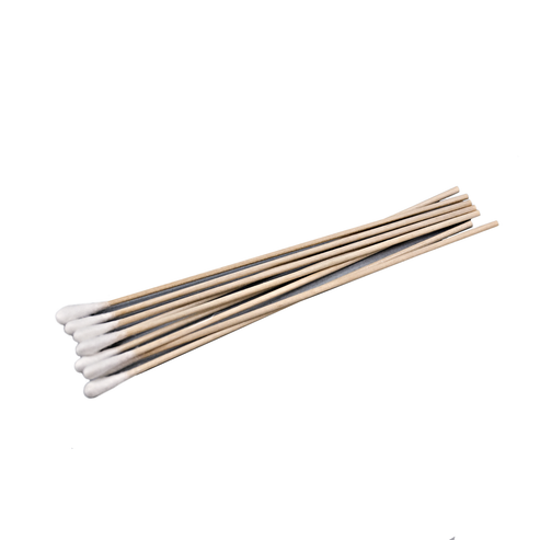 Cotton Tipped Wood Applicators, 6" long, Box of 1000 - Delasco