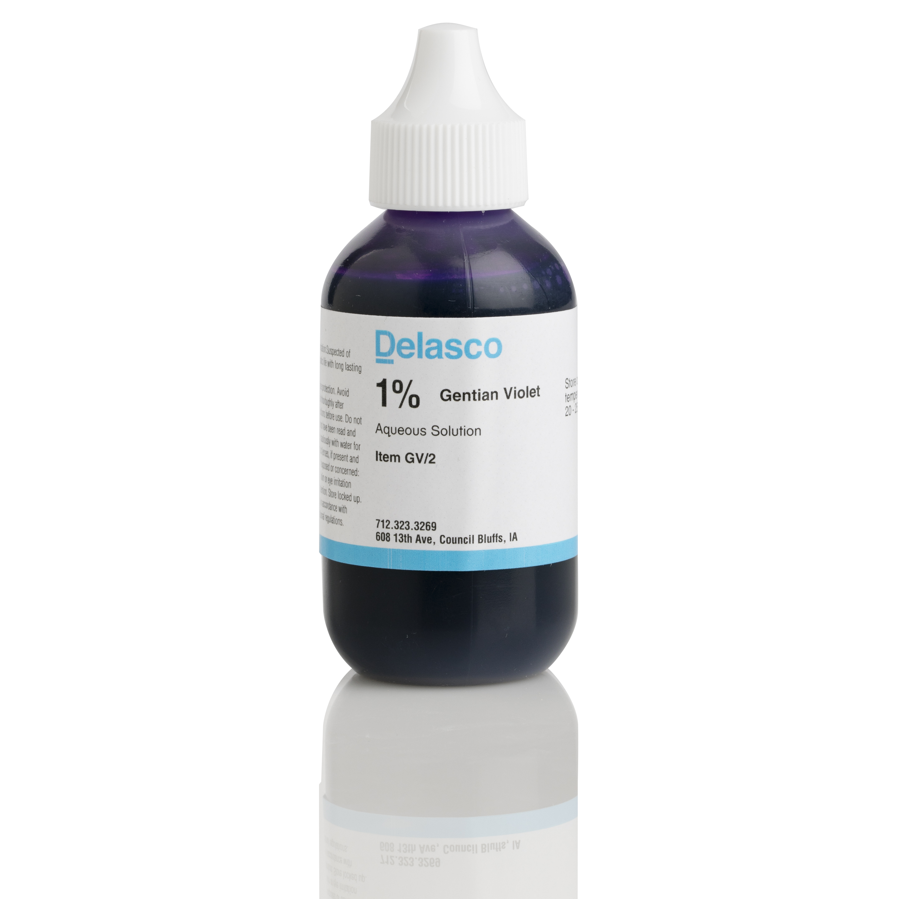 Gentian Violet Solution, 1% - Delasco