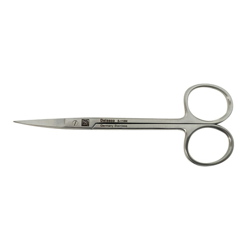 Iris Scissors 4 1/2", Curved, Sharp/Sharp Tips, Dextra By Delasco ...