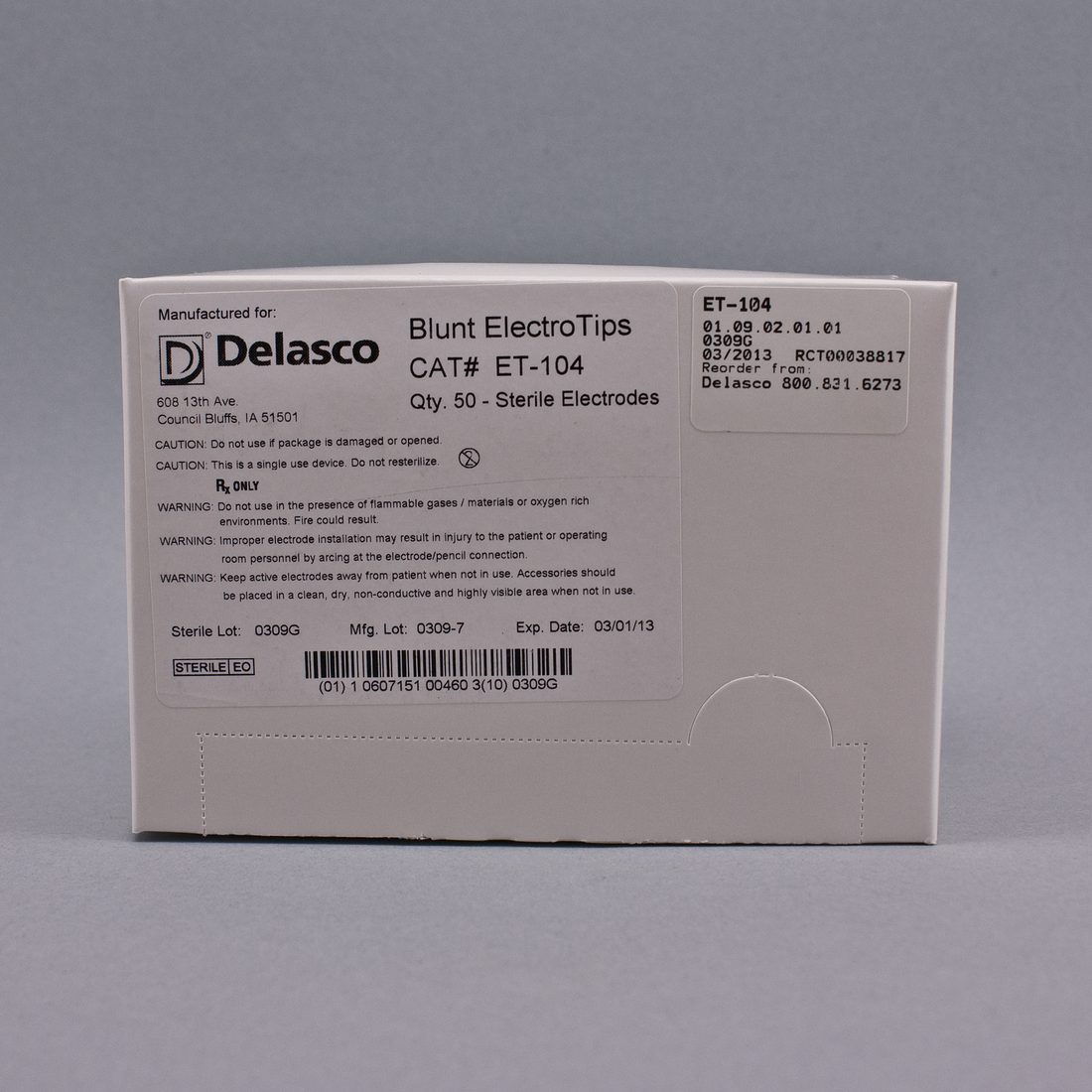 Delasco Sterile ElectroTips - 50/Box at Delasco - Delasco