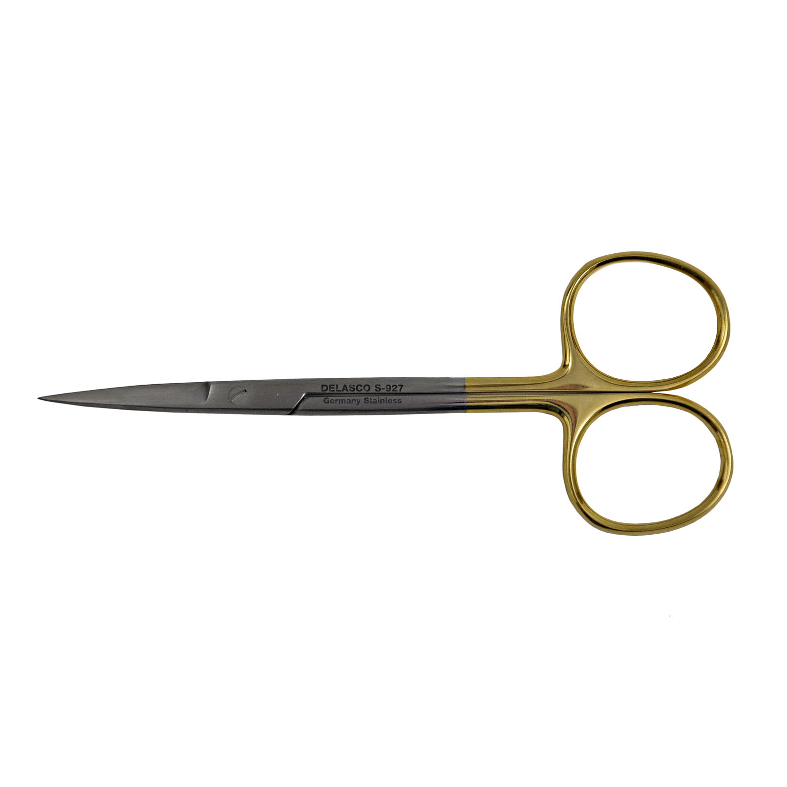 Delasco S-927 Iris Scissors 4.5 in Straight 25mm Sharp/Sharp Tungsten ...