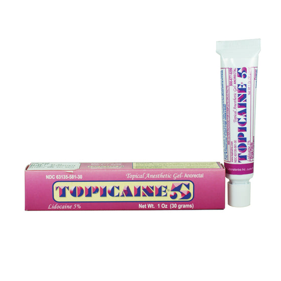 Topicaine Lidocaine Gel 5% | Delasco - Delasco